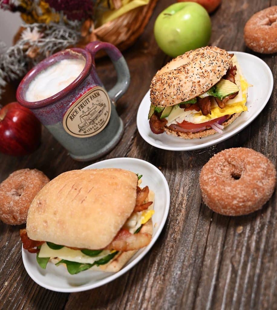 Breakfast Menu - Rice Fruit Farm